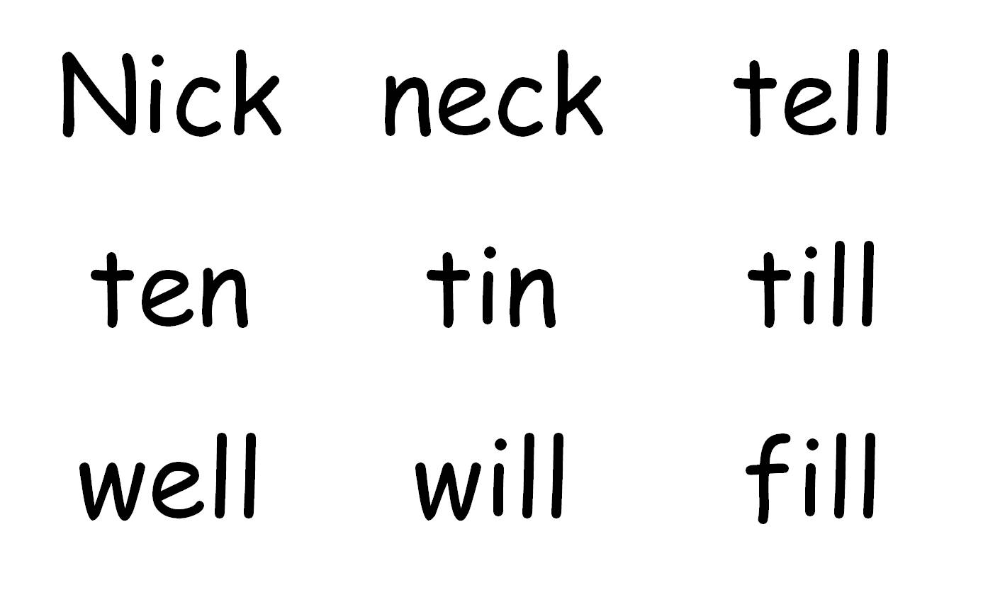 How to teach short e and short i | comicphonics for early readers