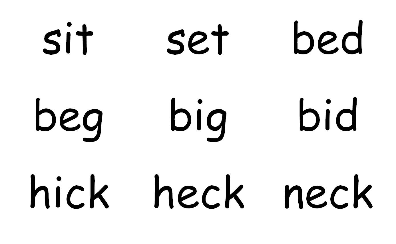 How to teach short e and short i | comicphonics for early readers