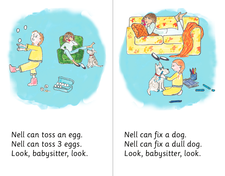 Books by Mrs. K and Mrs. A | comicphonics for early readers