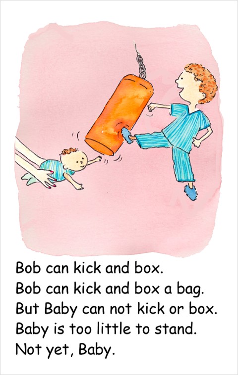 How the “Not Yet, Baby” book came to be | comicphonics for early readers